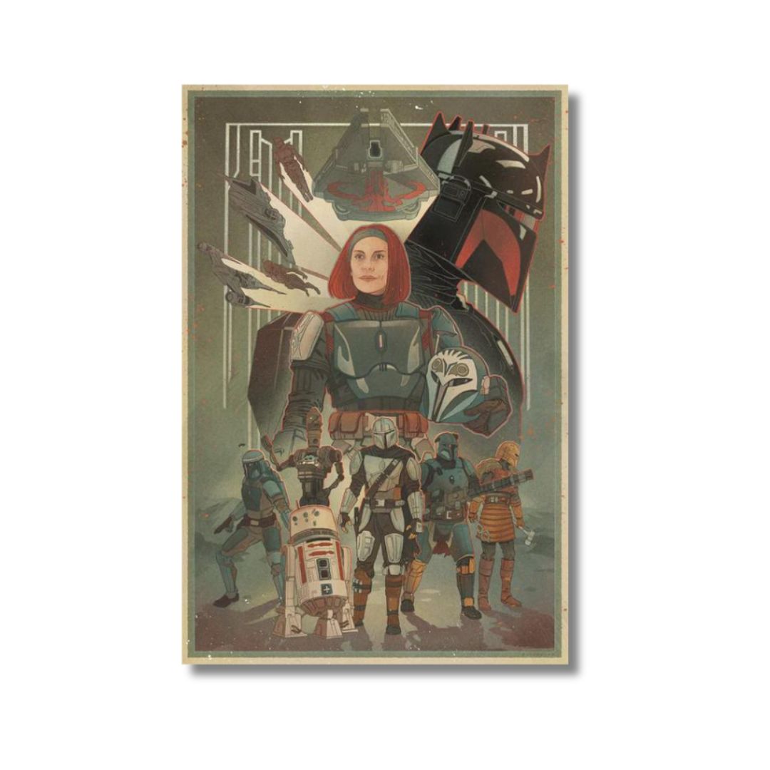 Stronger Together | The Mandalorian | Jonathan Beistline | Lithograph | PopCultArt